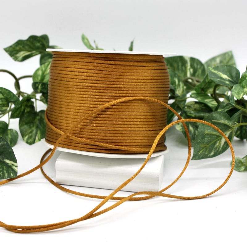 Satin Rattail Cord 1/8 - Etsy