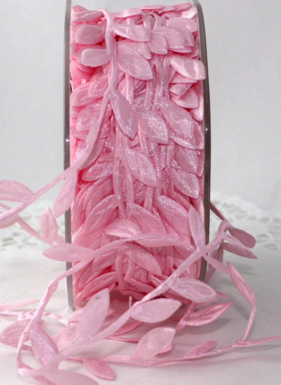 Lavender Leaves Ribbon 1/4 Wide BY THE YARD - Etsy