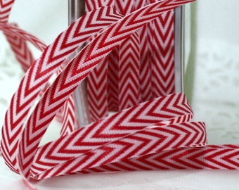 Red Chevron | Etsy