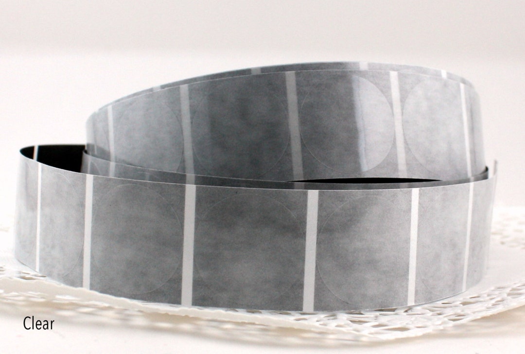 Clear Round Seal Stickers 1 Inch Round - Etsy