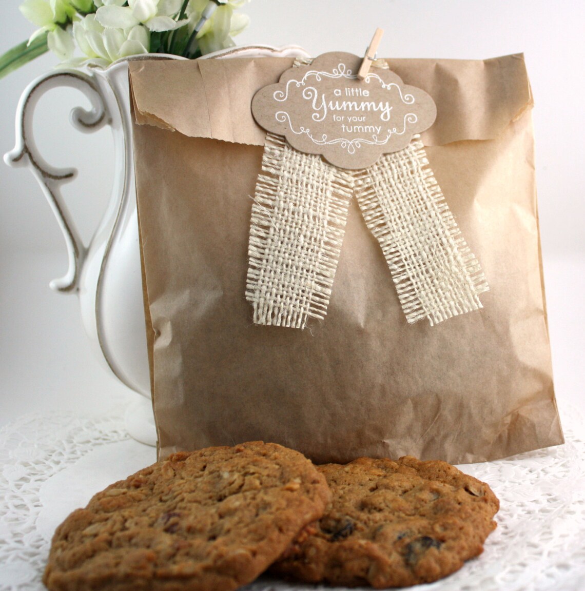 10 Handmade Gift Tags Bakery Tags Candy Tags Cookie Tags - Etsy