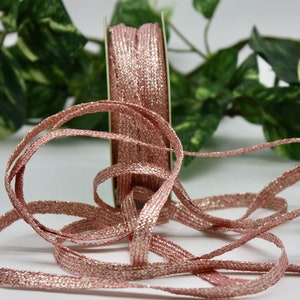 Champagne Flat Braided Metallic Trim 3/16" Wide BY THE YARD - Etsy