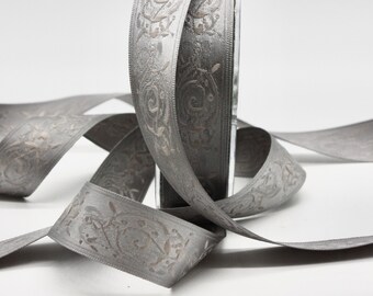 Silver Gray Satin | Etsy