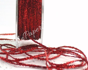 Pink Glitter String 1/8 Wide by the Yard | Etsy