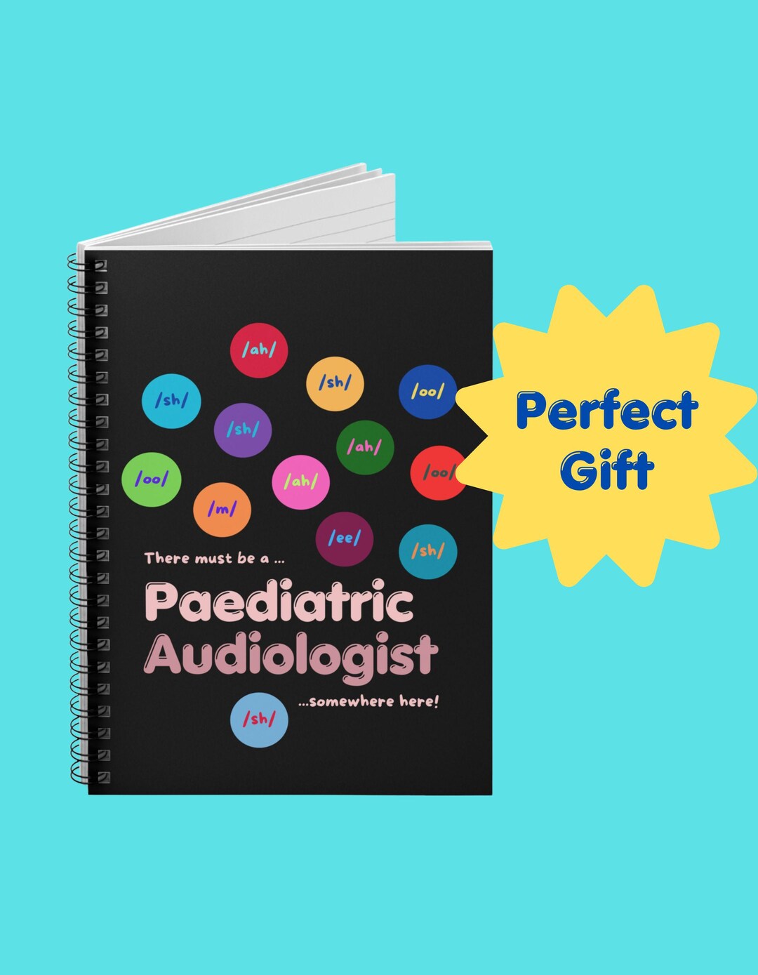 Pediatric Audiologist Spiral Notebook: Gift for Medical Professionals ...