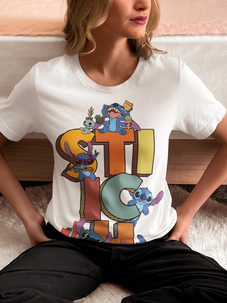 Disney Stitch DTF Transfer, Ready to Press - Etsy