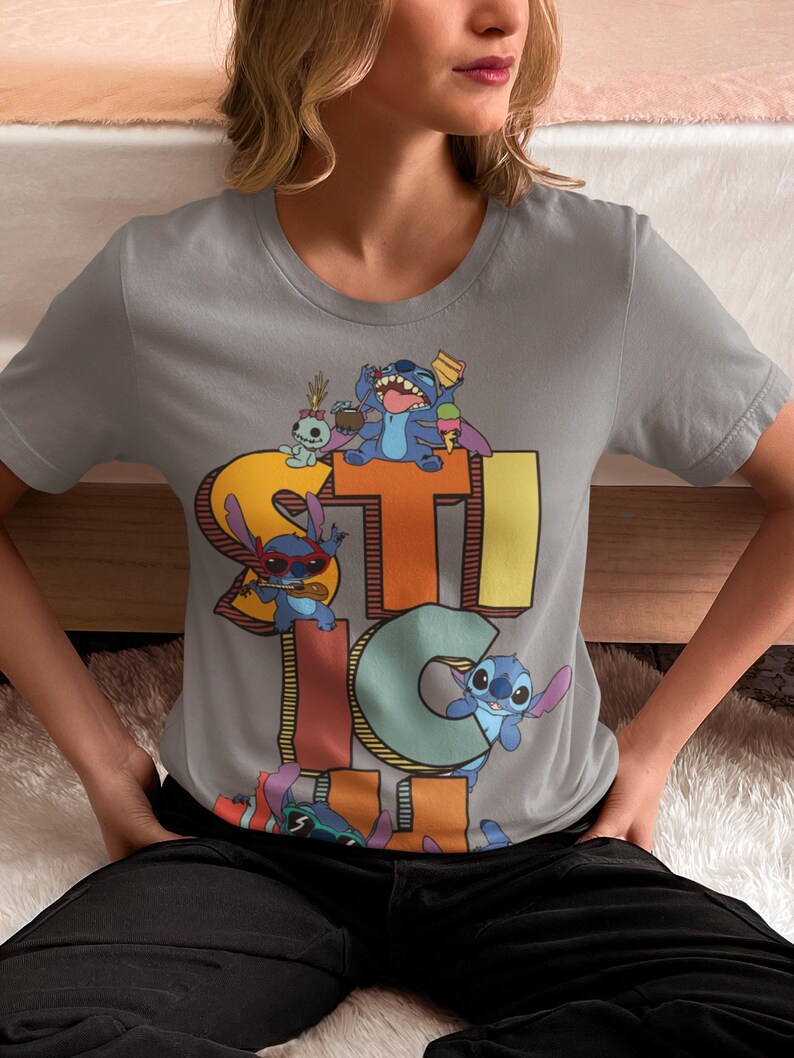 Disney Stitch DTF Transfer, Ready to Press - Etsy