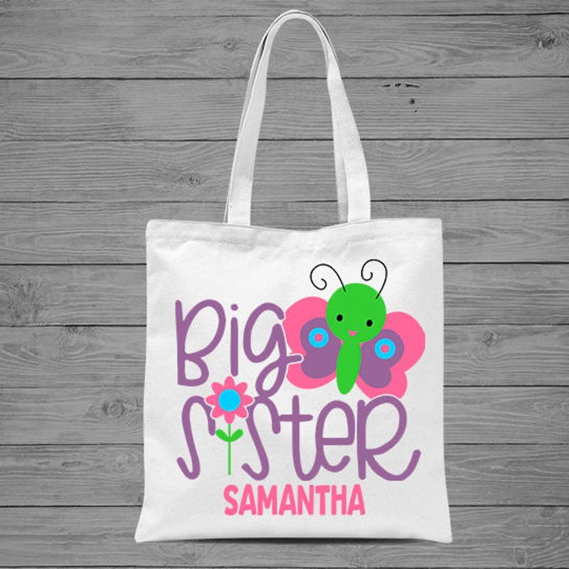 Big Sister Tote Bag - Etsy