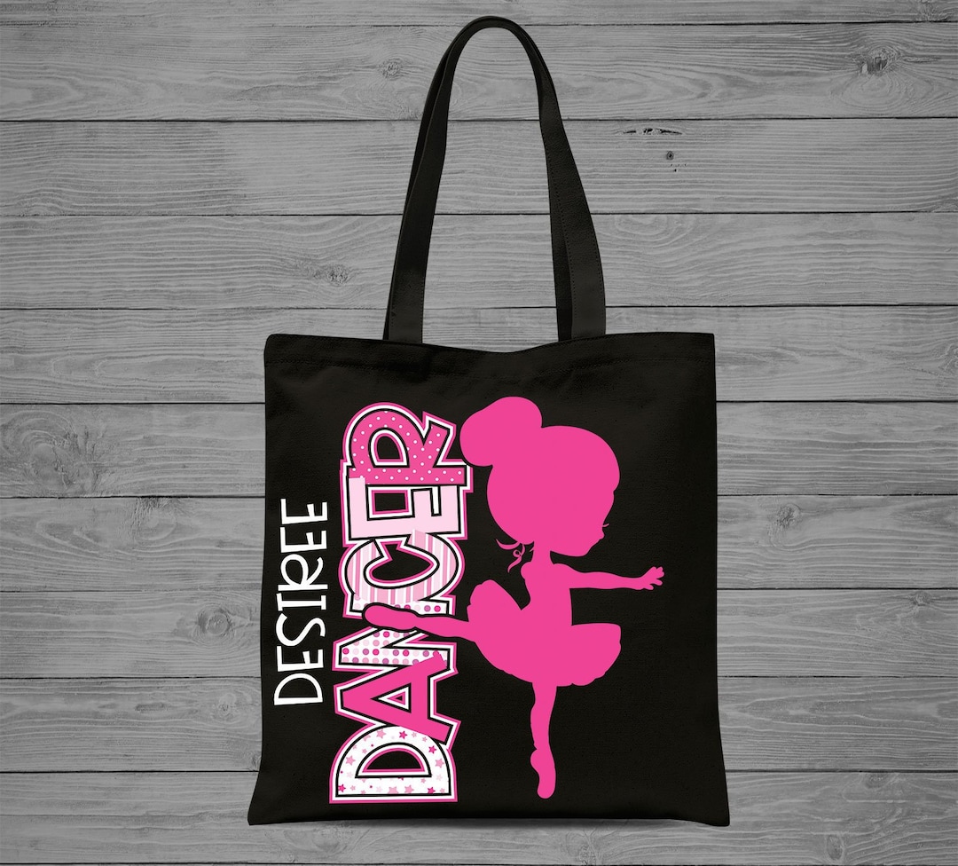 Girls Dance Tote Bag | Ballet Tote Bag | Toddler Dance Bag | Ballet Bag ...