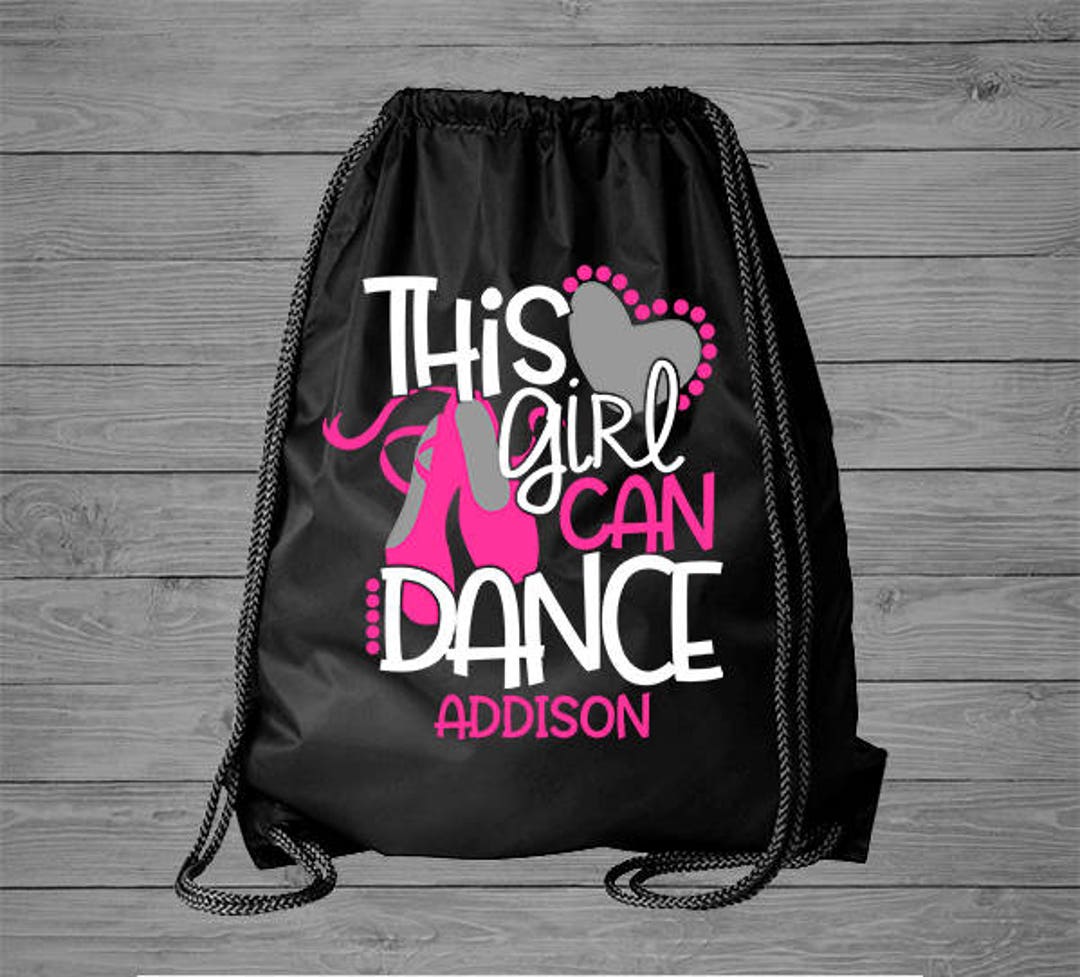 Dance Backpack | Dance Cinch Bag | Dance Drawstring Bag | Dance Gift ...