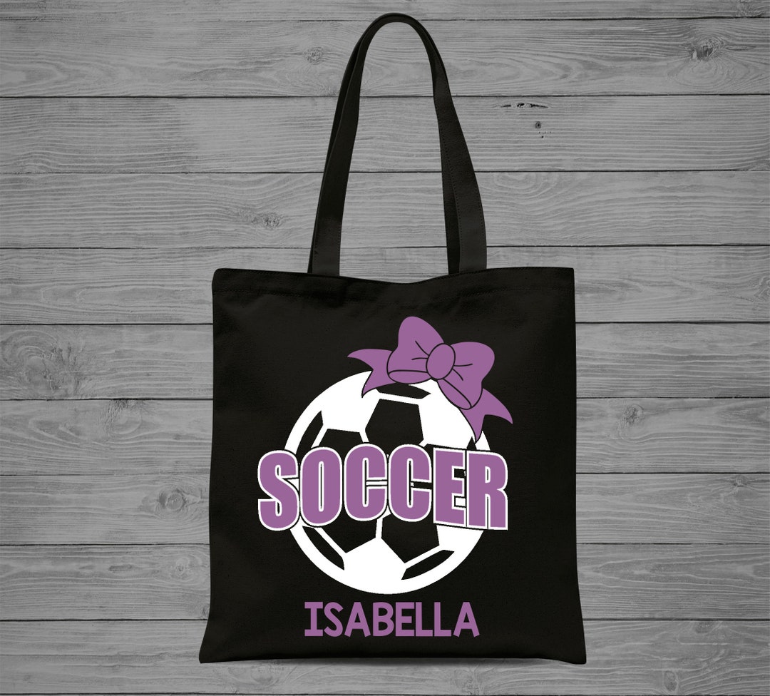 Girls Soccer Tote Bag Toddler Soccer Bag Soccer Book Bag - Etsy.de