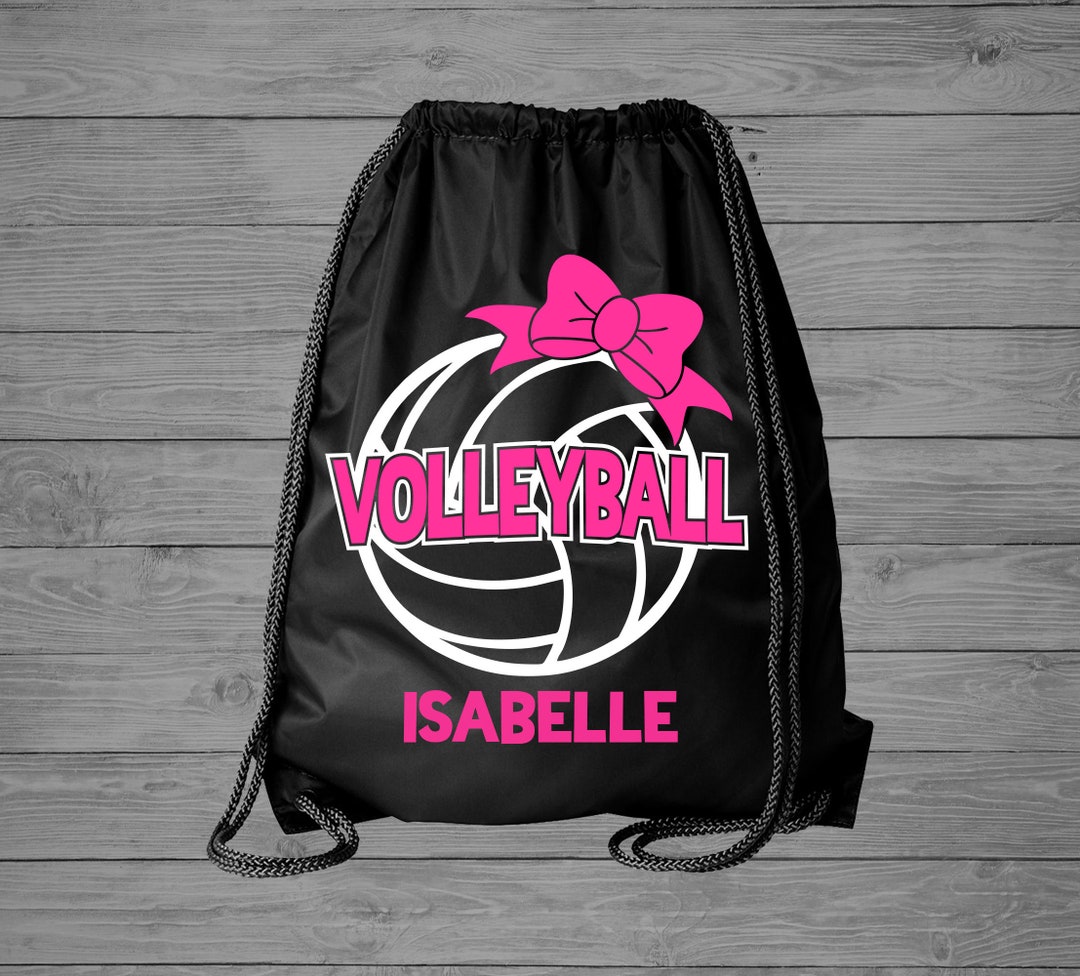 Volleyball Backpack | Drawstring Bag | Cinch Bag | Sports Bag ...