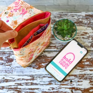 HANDMADE BAG Original Vignette Phone Crossbody Design Many Pockets ...