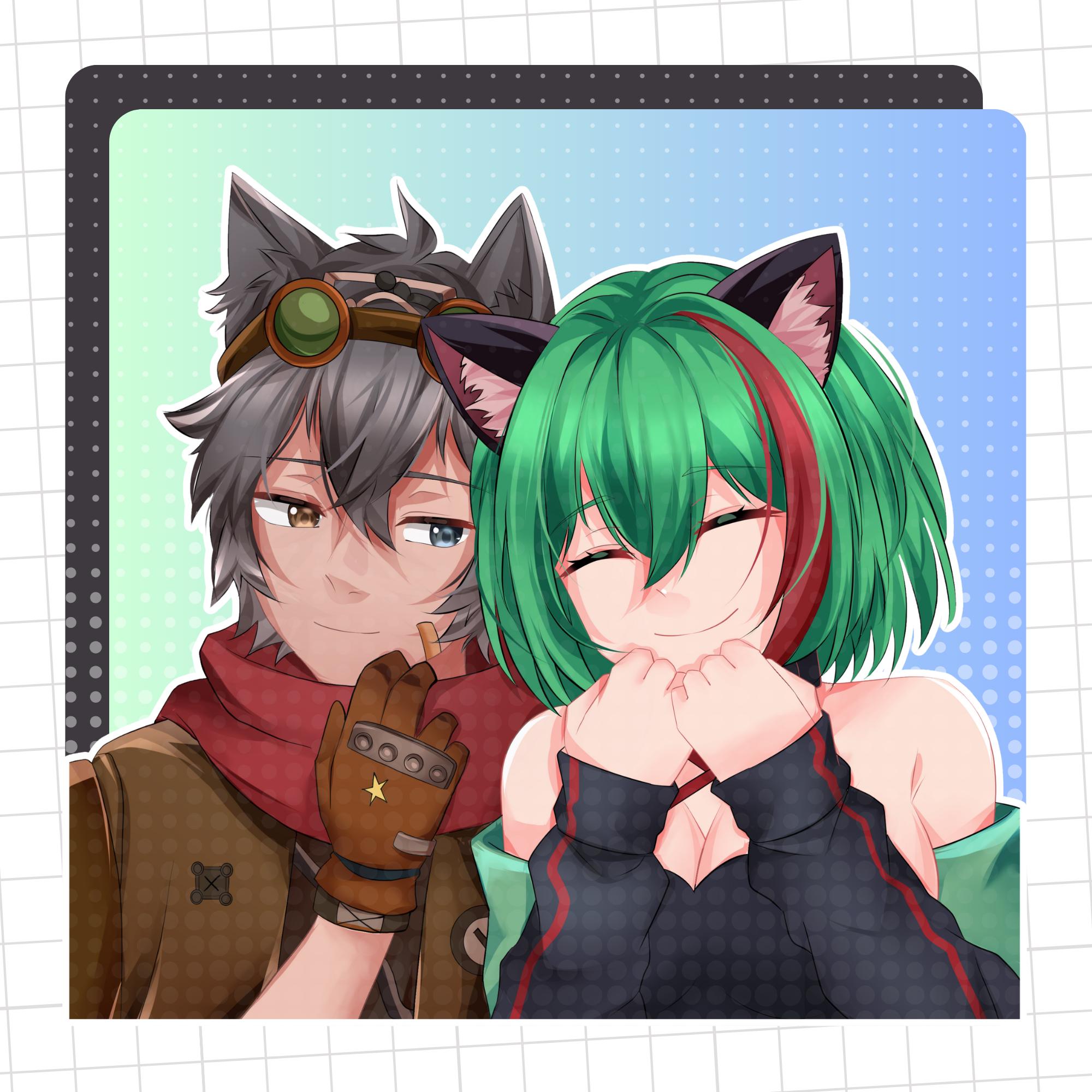 Custom Anime PFP Profile Picture Commission for Twitch Vtuber ...