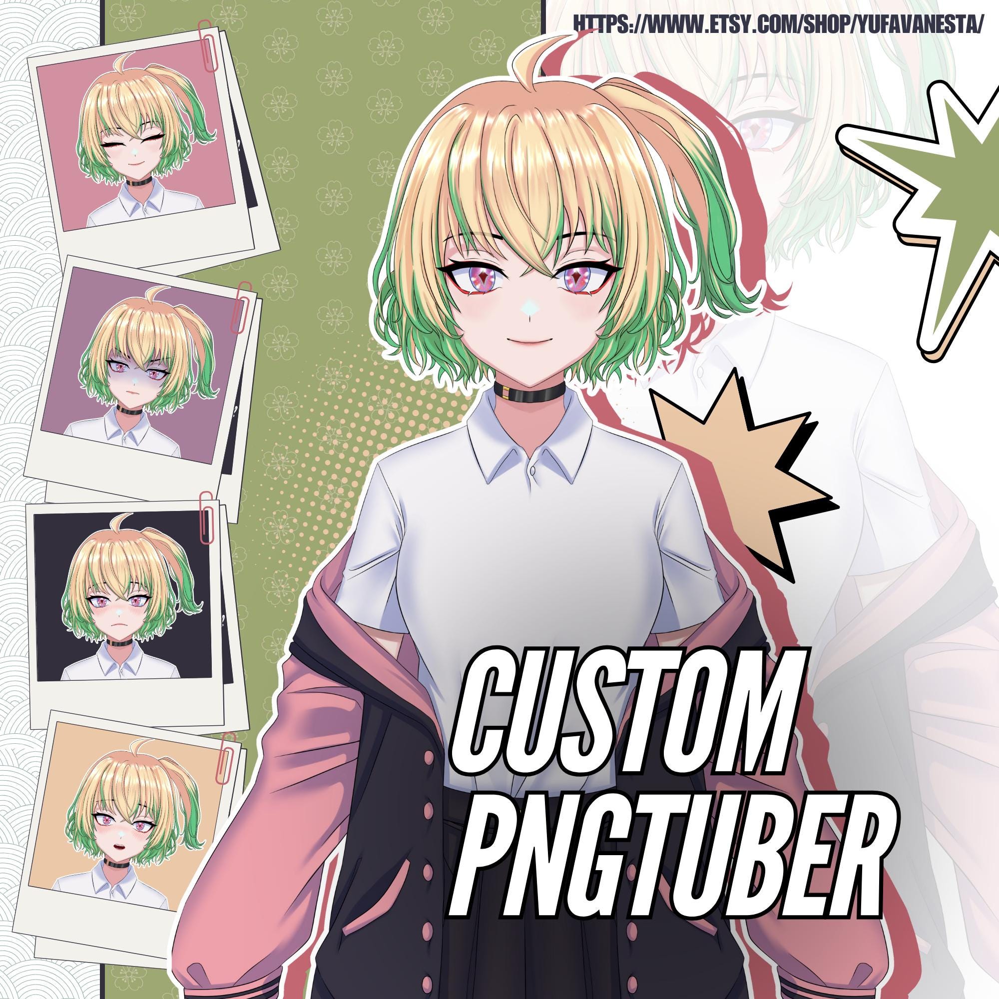 Custom Pngtuber Pngtuber Pngtuber Character Giftuber Pngtuber Plus ...