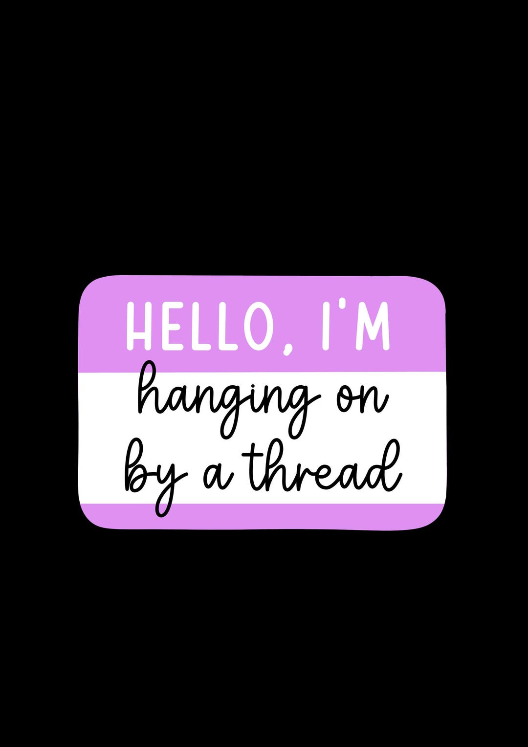 Name Tag Stickers | MTO | Laptop Decor | Stickers for Planners ...