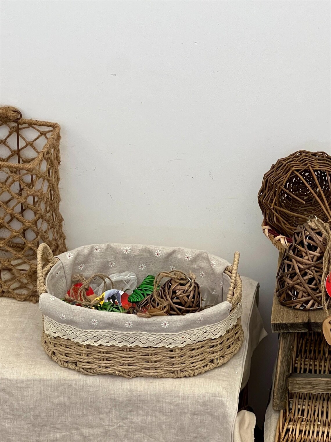 Exquisite Handmade Rope Braided Storage Boxes - Artisanal Organizers ...