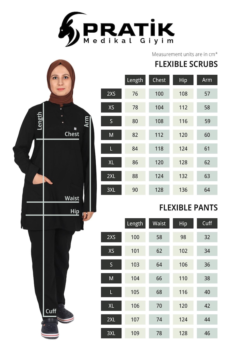 Turquoise Muslim Scrubs Set – 4 Way Stretch Hijab Nurse, Dentist ...