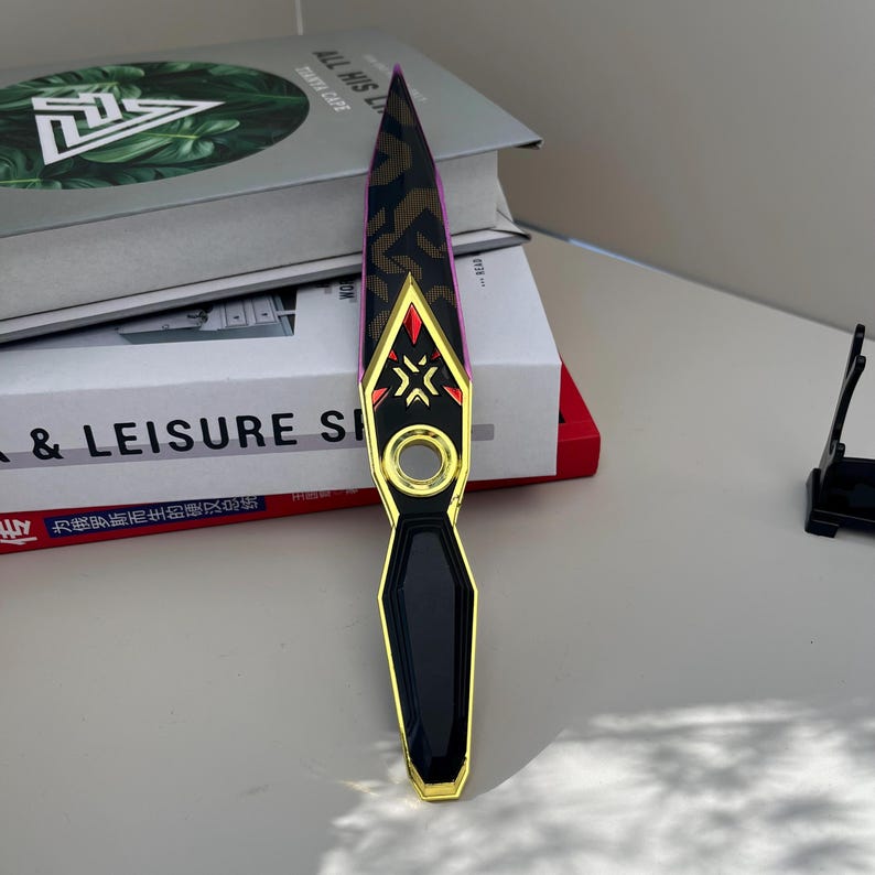 Valorant Champion 23 Kunai , Handmade Knife, Alloy 3D Carving Model ...