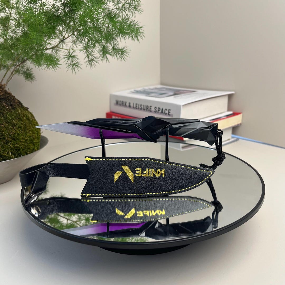 Valorant Singularity Knife, Valorant Knife, Trainer Knife With Holster ...