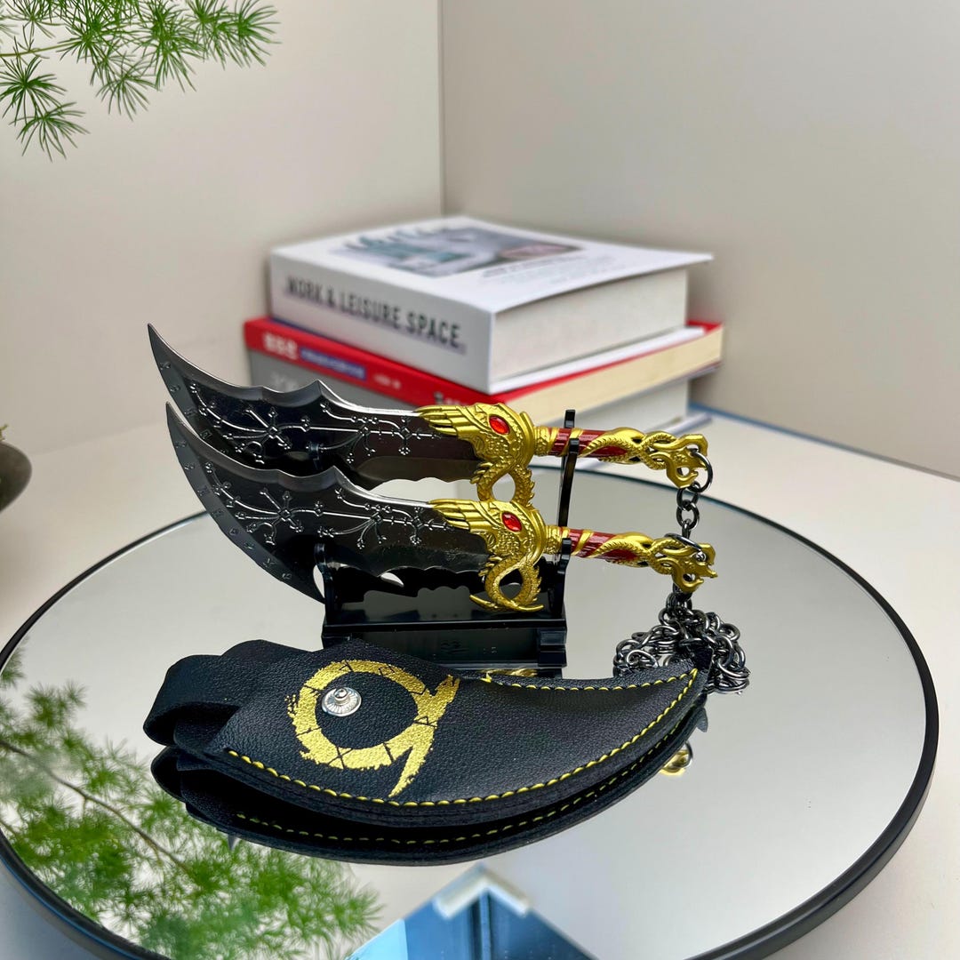 God of War Kratos Weapon, Blades of Chaos Metal, Game Peripherals, God ...