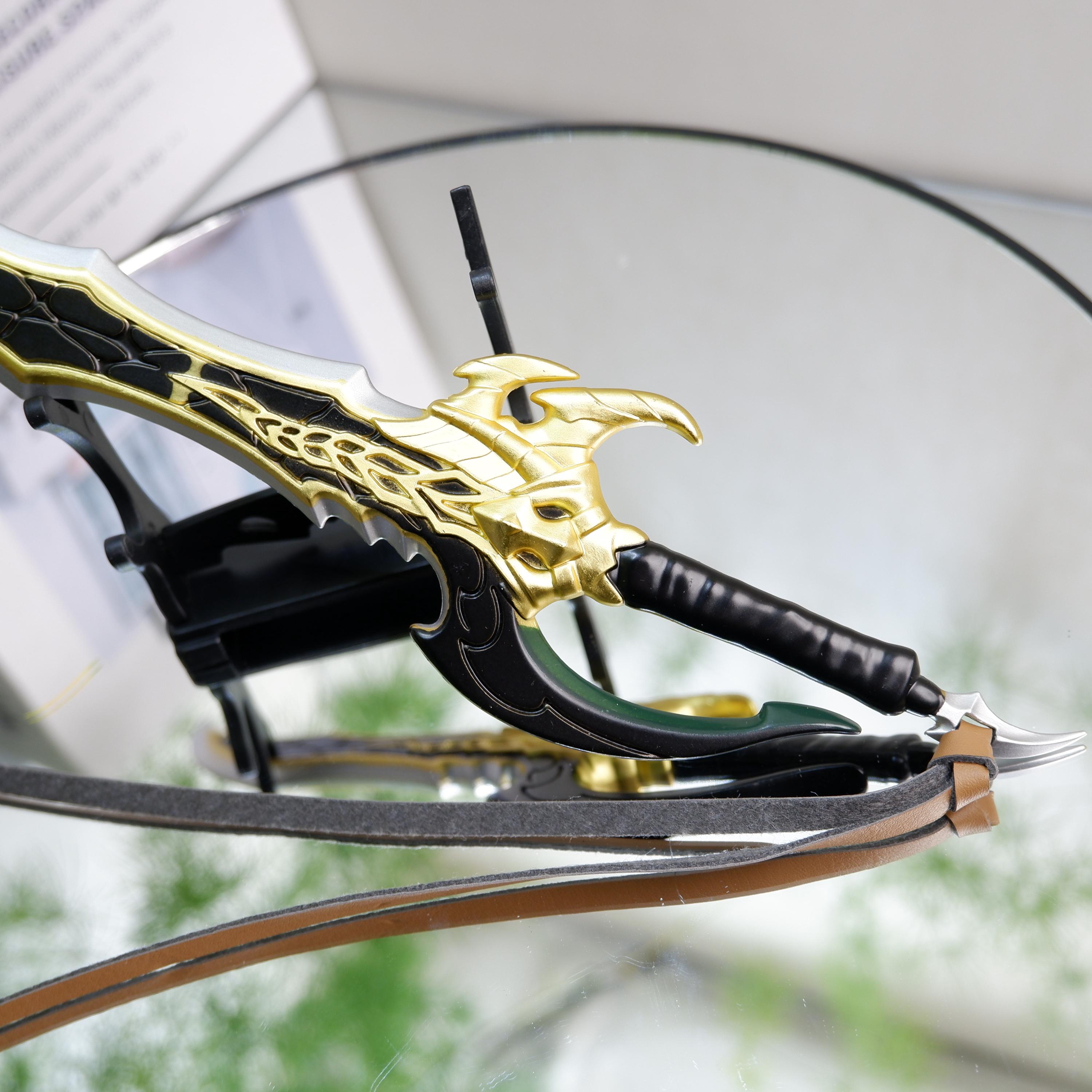 Solo Leveling Venom Fang Samurai Sword Anime Peripheral Metal Model ...