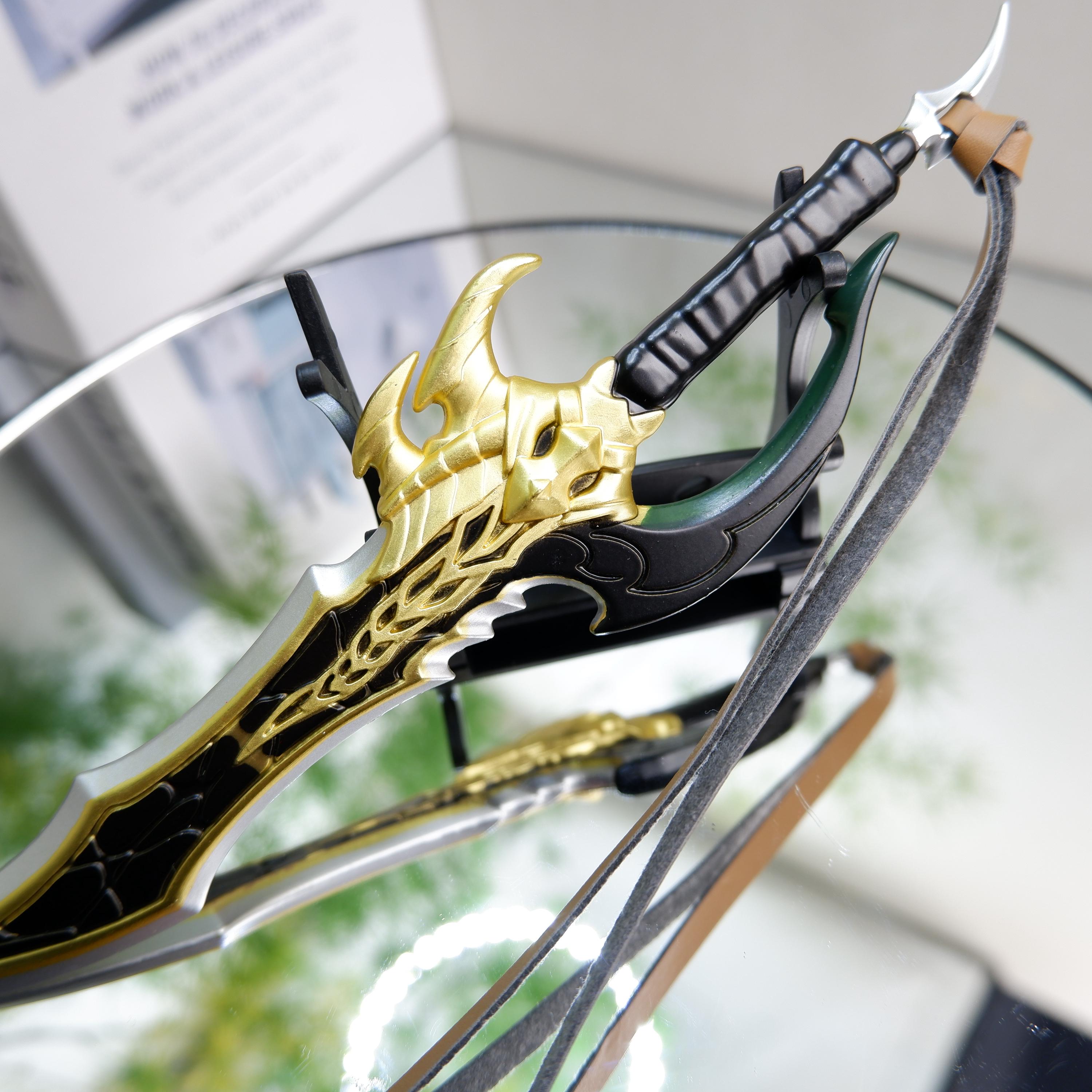 Solo Leveling Venom Fang Samurai Sword Anime Peripheral Metal Model ...