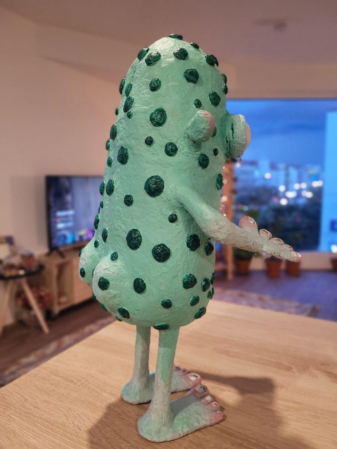 Papier-mache, Handmade Sculpture, Eco-friendly, Sculpture, Decorative ...