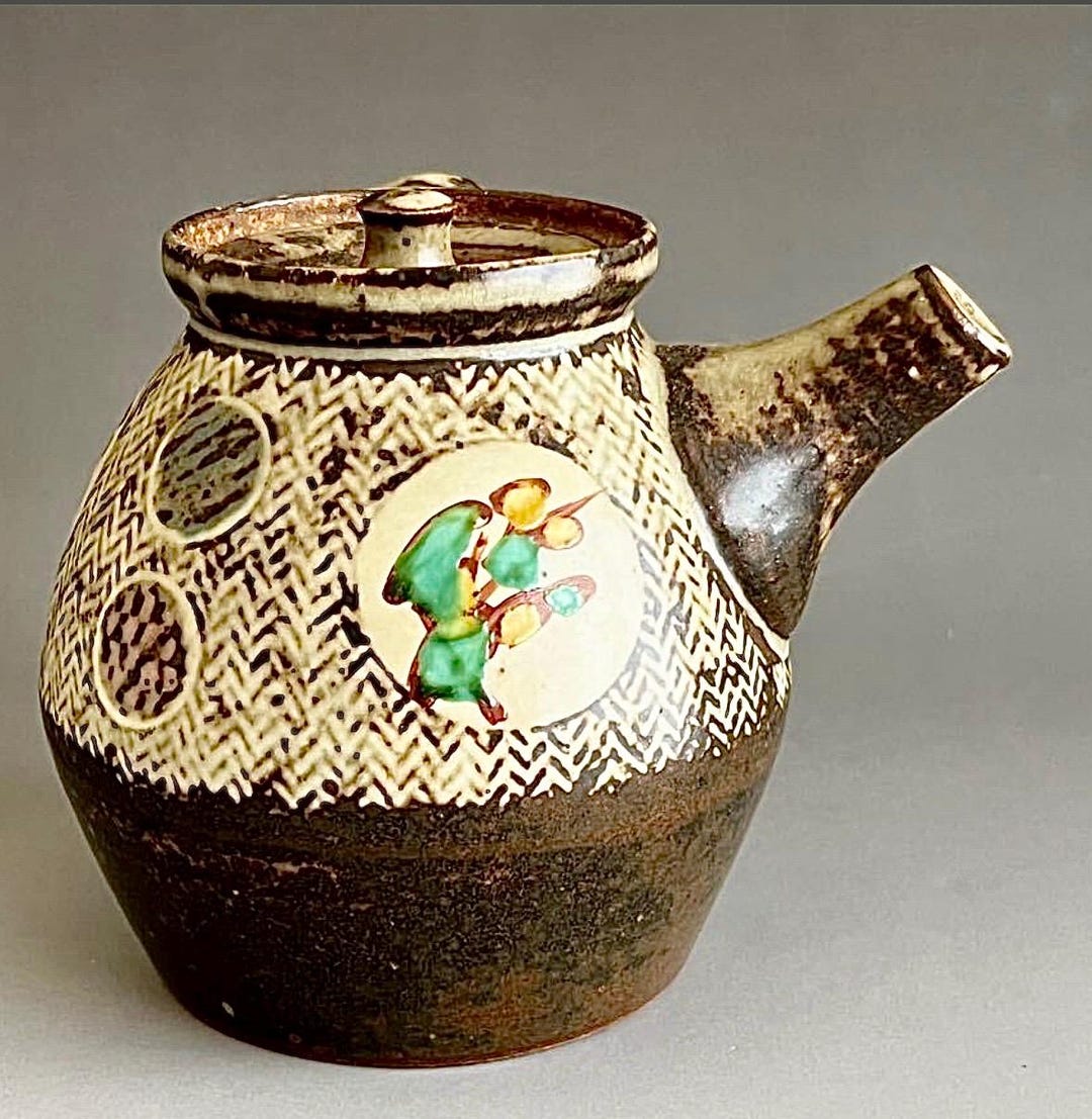 Authentic Ceramic Teapot by Tatsuzo Shimaoka - Traditional Japanese ...