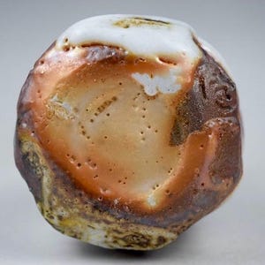 Ken Matsuzaki Japanese Shino Tokkuri Ceramic Sake Bottle Handcrafted ...