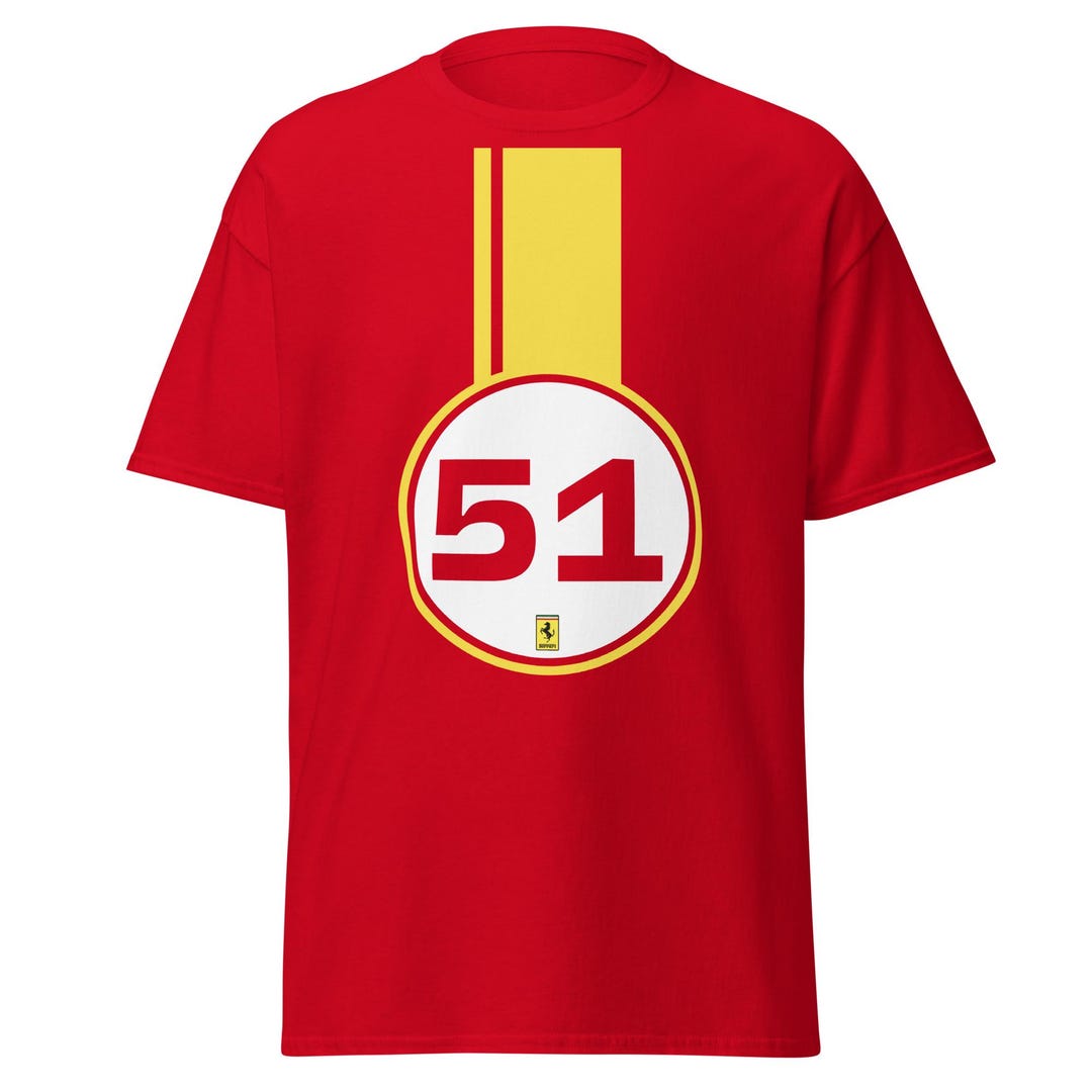 T-shirt Ferrari 499 P Hypercar #51 - Etsy