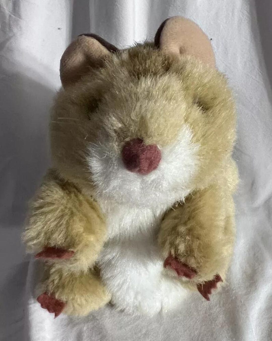 Vintage 7" Plush Hamster Mole Gopher Rodent Hand Puppet Folkmanis ...