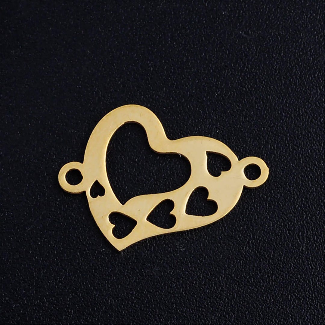 Stainless Steel Laser Cut Connectors, Precision Crafted Jewelry Links ...