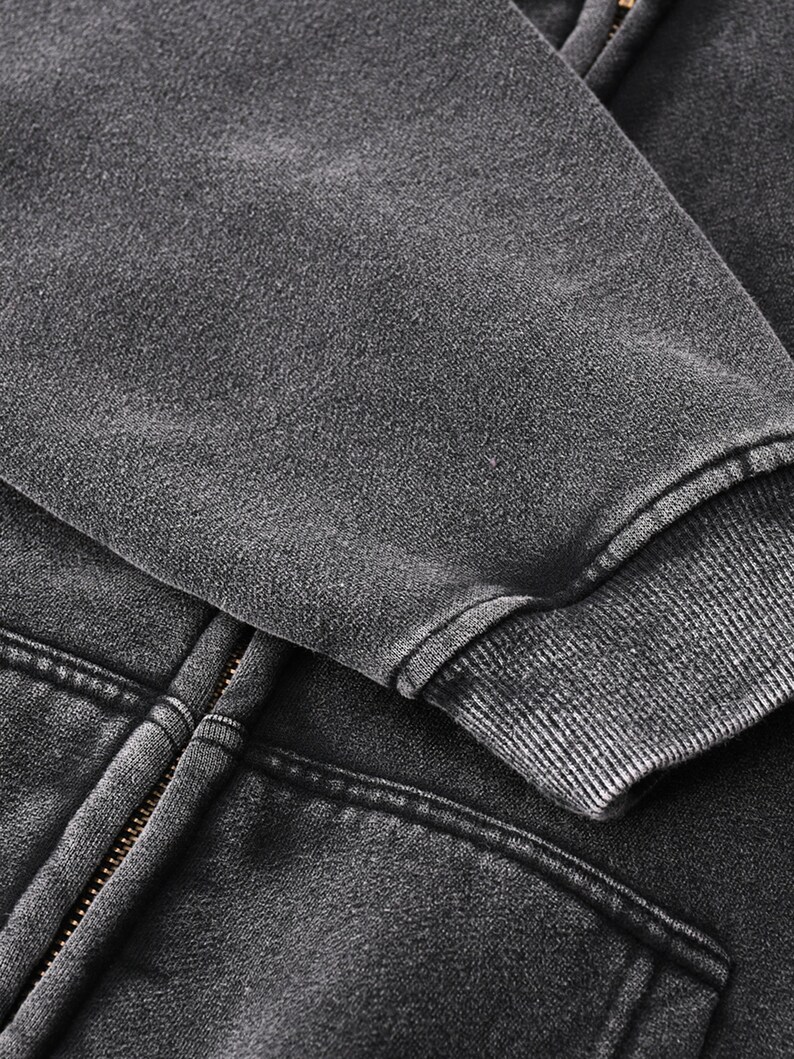 Basic Blank Plain Hoodie Y2K Streetwear Oversized Blank Zip-up Hoodies ...