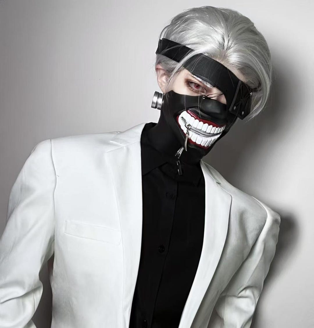 Tokyo Ghoul Masks, Anime Masks, Ghost Mask, Party Mask, Halloween Mask ...