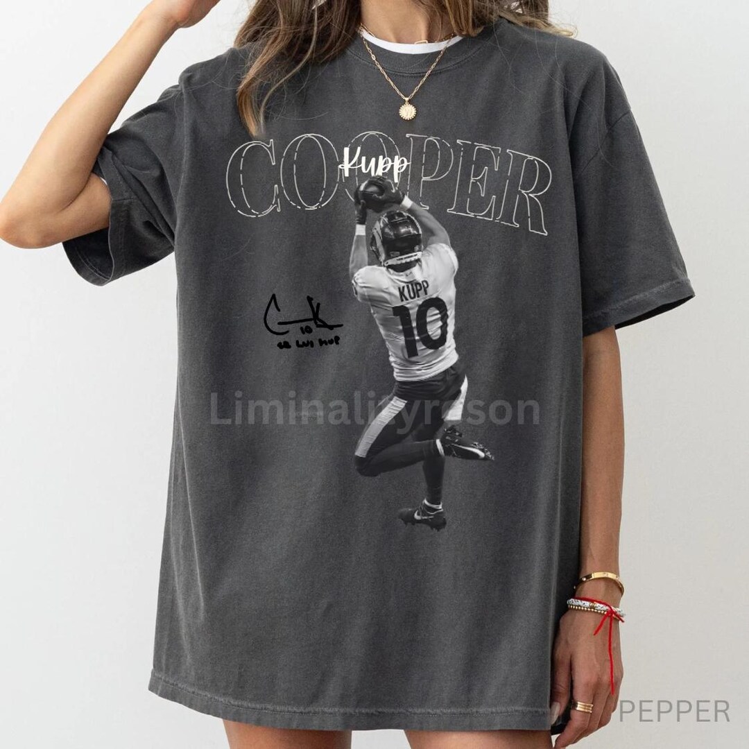 Vintage 90s Cooper Kupp Shirt Football Game Day Fan Gift - Etsy