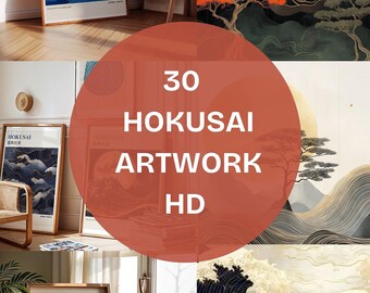 Hokusai Japanese Art Prints: Home Decor Wall Art (digital Download) - Etsy