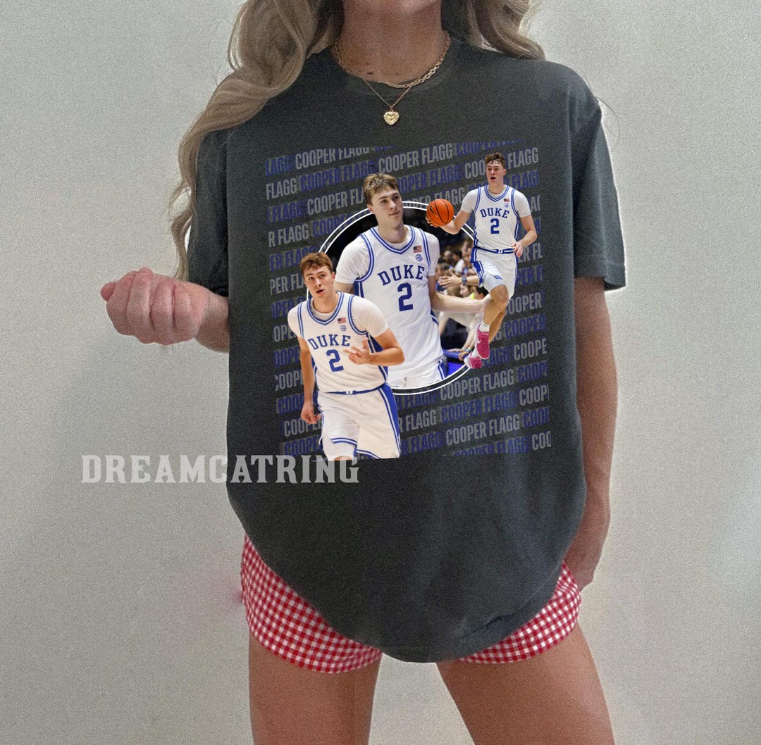 Vintage Cooper Flagg Comfort Colors T-shirt - Basketball Graphic Shirt ...