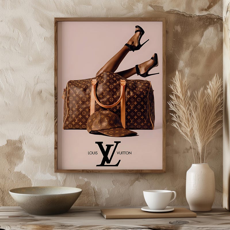 Louis Vuitton Poster - Etsy