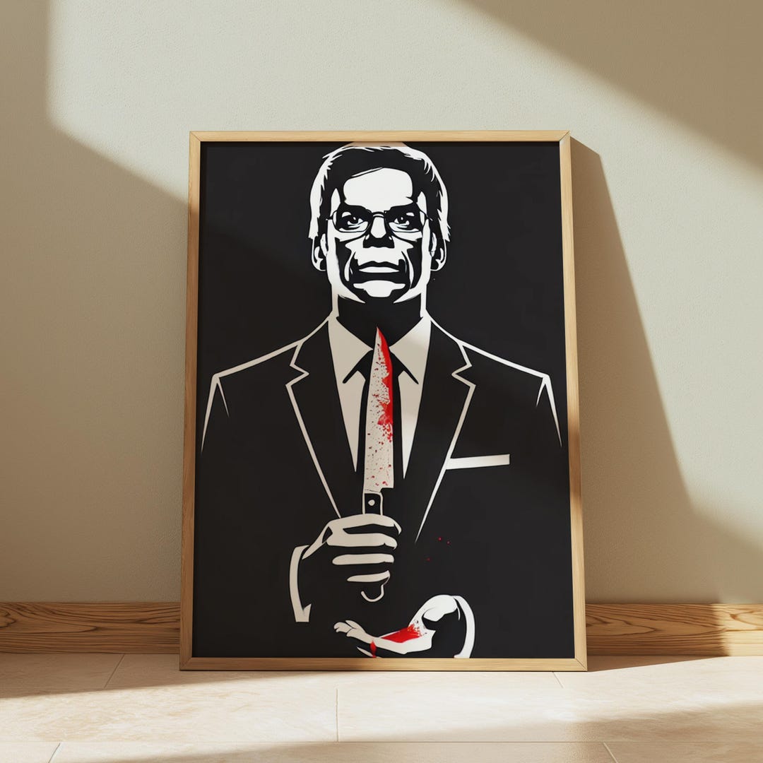 Matte Posters, Dexter Series Poster High Quality Wall Art, TV Show ...