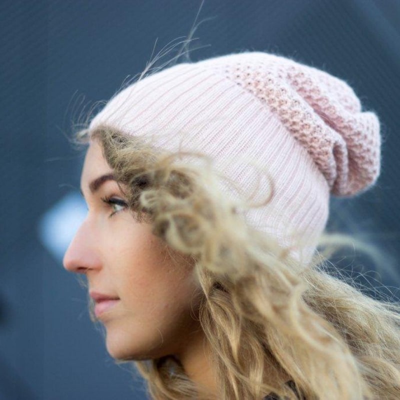 Rose Beanie - Etsy