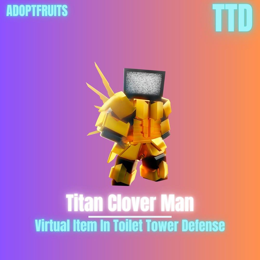 Solar Flare Tv Man Toilet Tower Defense / TTD - Etsy