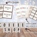 Coffee Shop Dramatic Play Printable, Pretend Play Bakery, Imaginative ...
