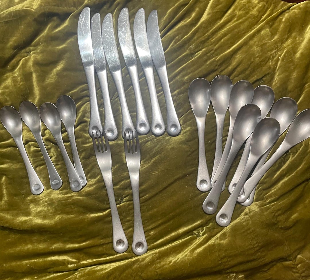Robert Welch Stainless Steel Flatware, Pendulum Satin Finish - Etsy