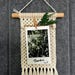 Mini Handmade Macrame Calendar 2025 – Compact Wall Hanging Decor ...