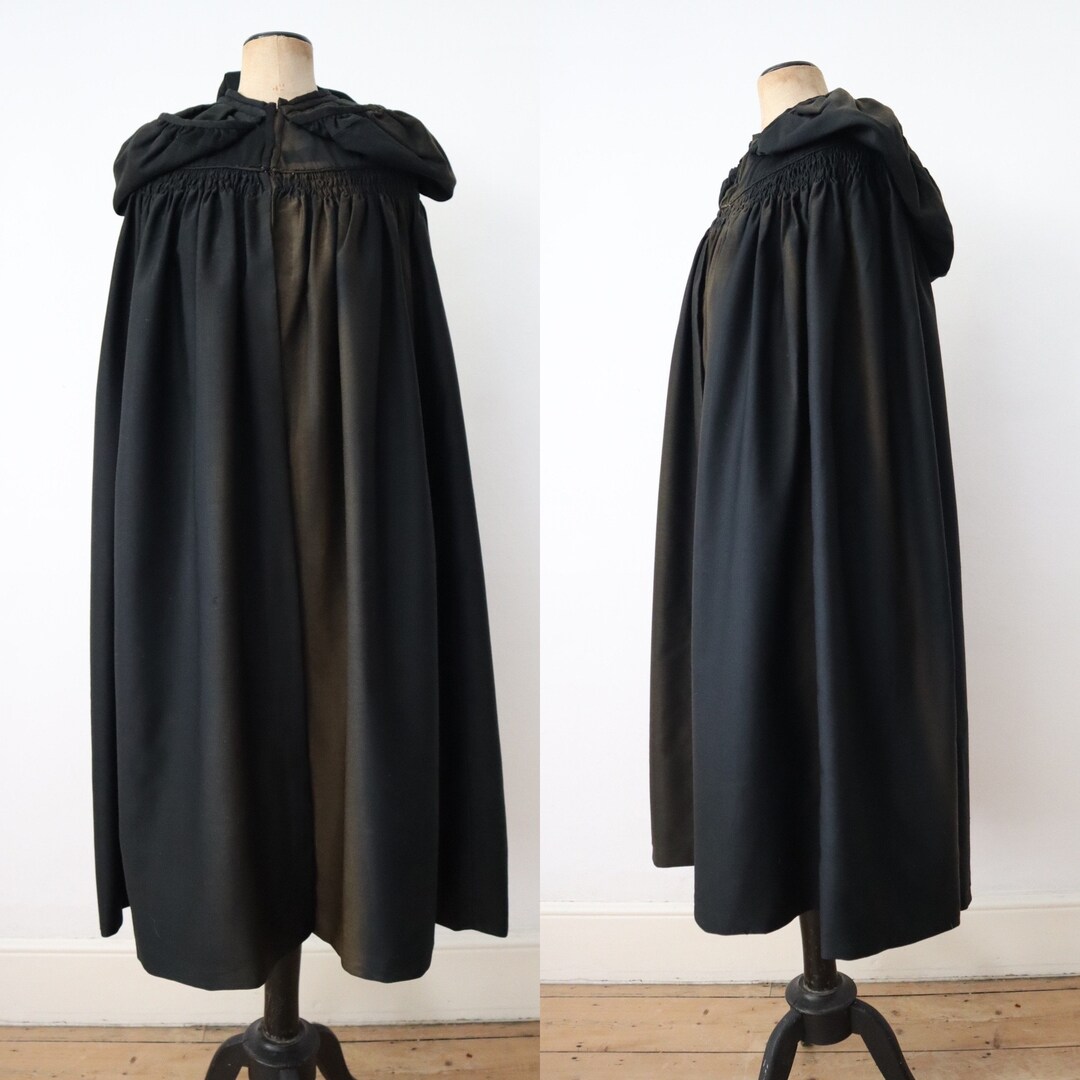 Antique 19th Century French Hooded Cape Provençal Traditional - Etsy