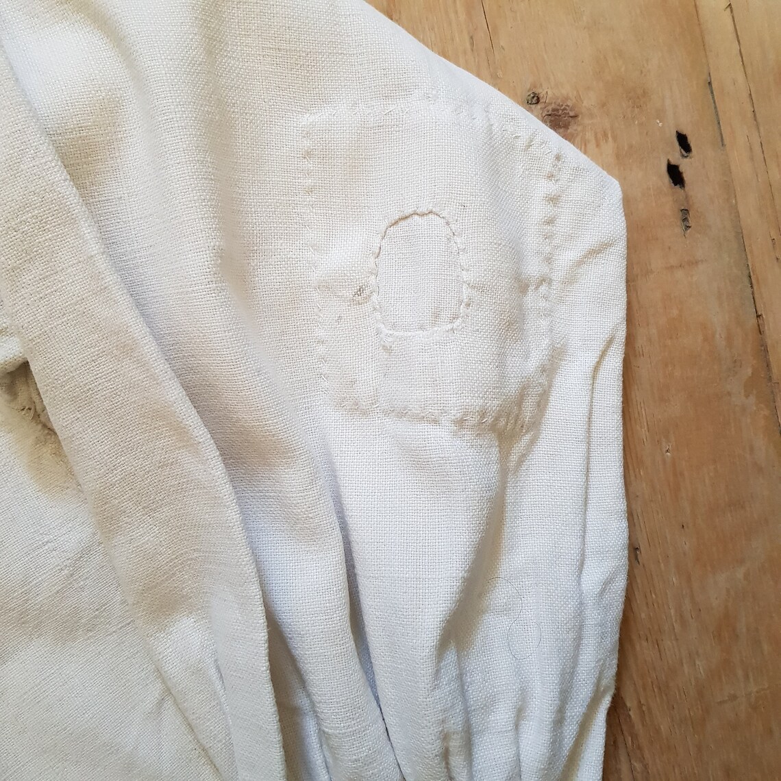 1930s Hungarian Linen Shirt Patched Repaired Folk Eastern | Etsy