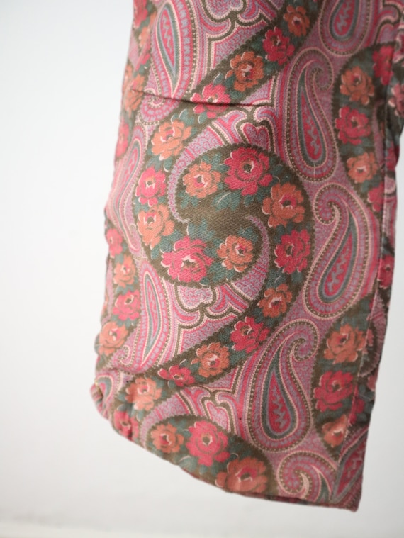 1920s French Opera Costume Trousers Rose Paisley Pink - Gem
