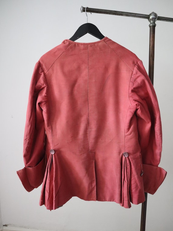 Antique Early 1900s Pink Opera Theatre Jacket Cotton … - Gem
