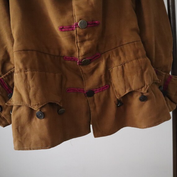 Antique French Theatre Costume Jacket Cotton Wool Mag… - Gem